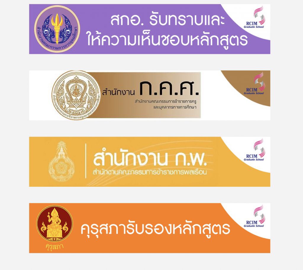 Why RCIM – วิทยาลัยนวัตกรรมการจัดการ